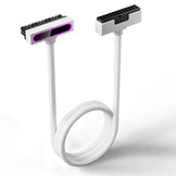 AsiaHorse Hydrus-24PIN PC PSU Extension Cable, ATX 24Pin Motherboard P ...