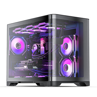 PEGASUS Mid-Tower Dual Chamber PC Case – ASIAHORSE-PC