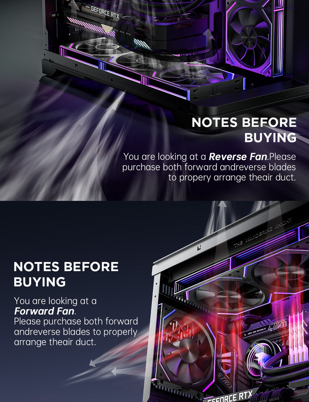 DAWN 120mm Daisy Chain PWM Fans (3-Pack)