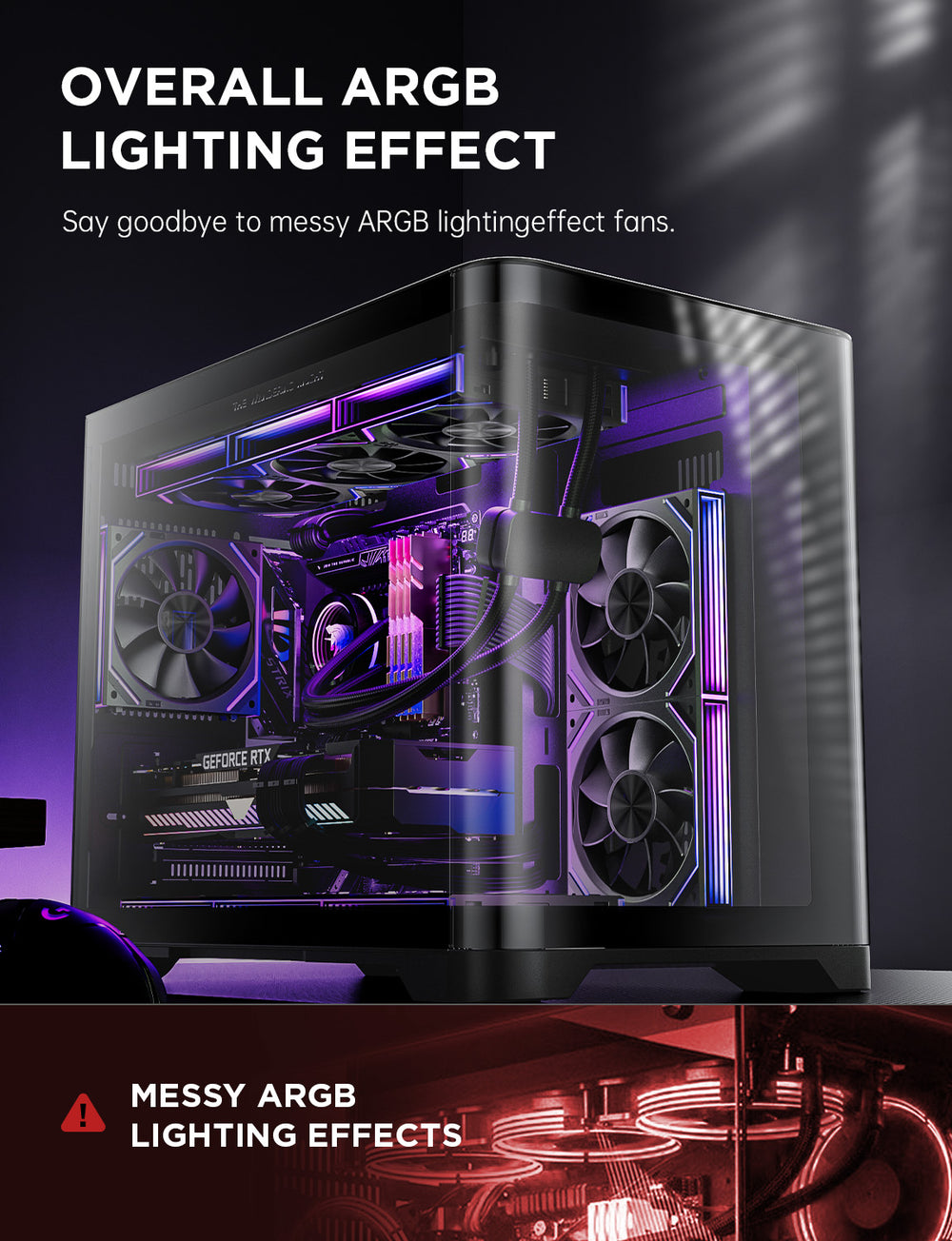 DAWN 120mm Daisy Chain PWM Fans (3-Pack)