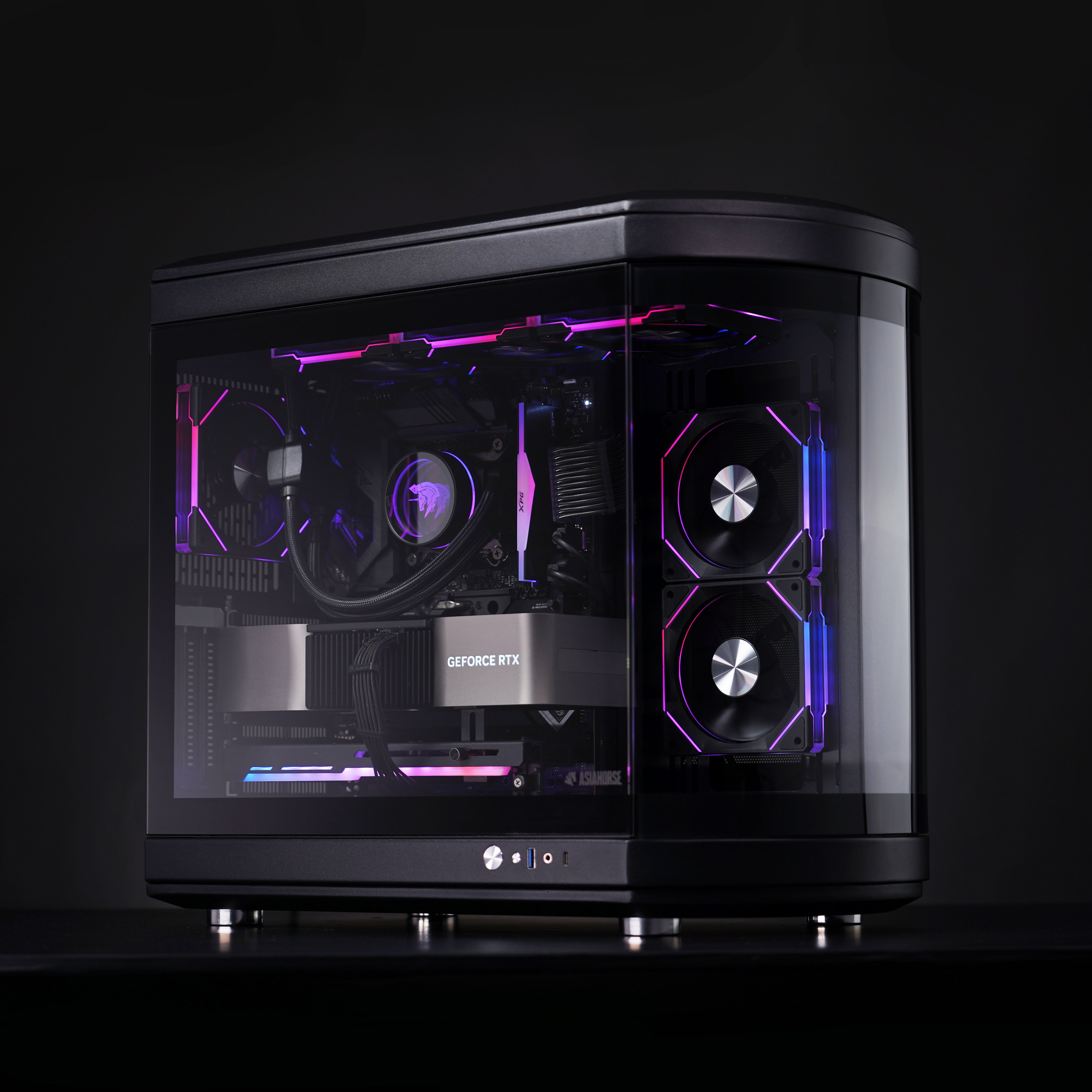 Perseus Mid-Tower ATX Dual Chamber PC Case – ASIAHORSE-PC