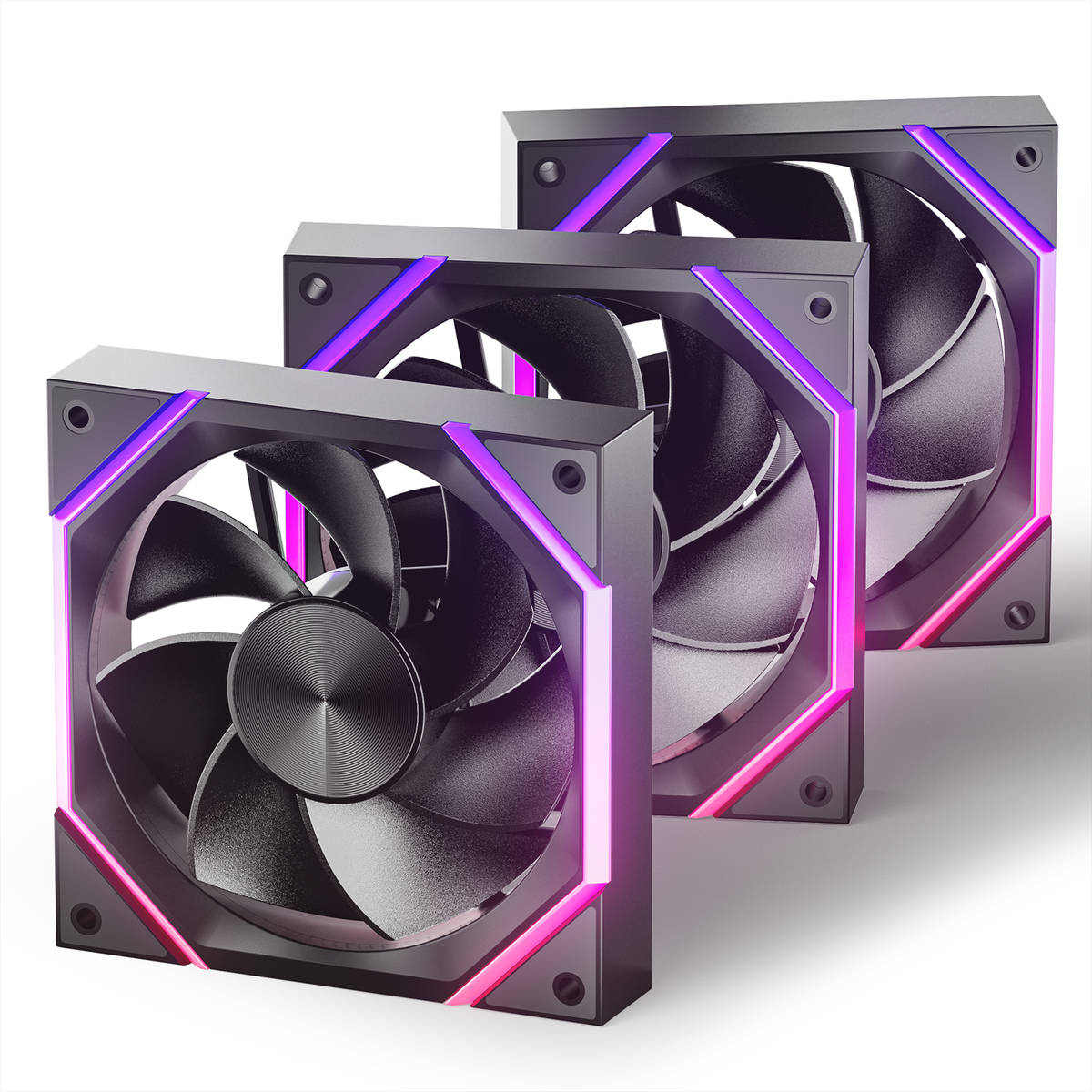 NYOTA 120mm Case Fans (3-Pack)