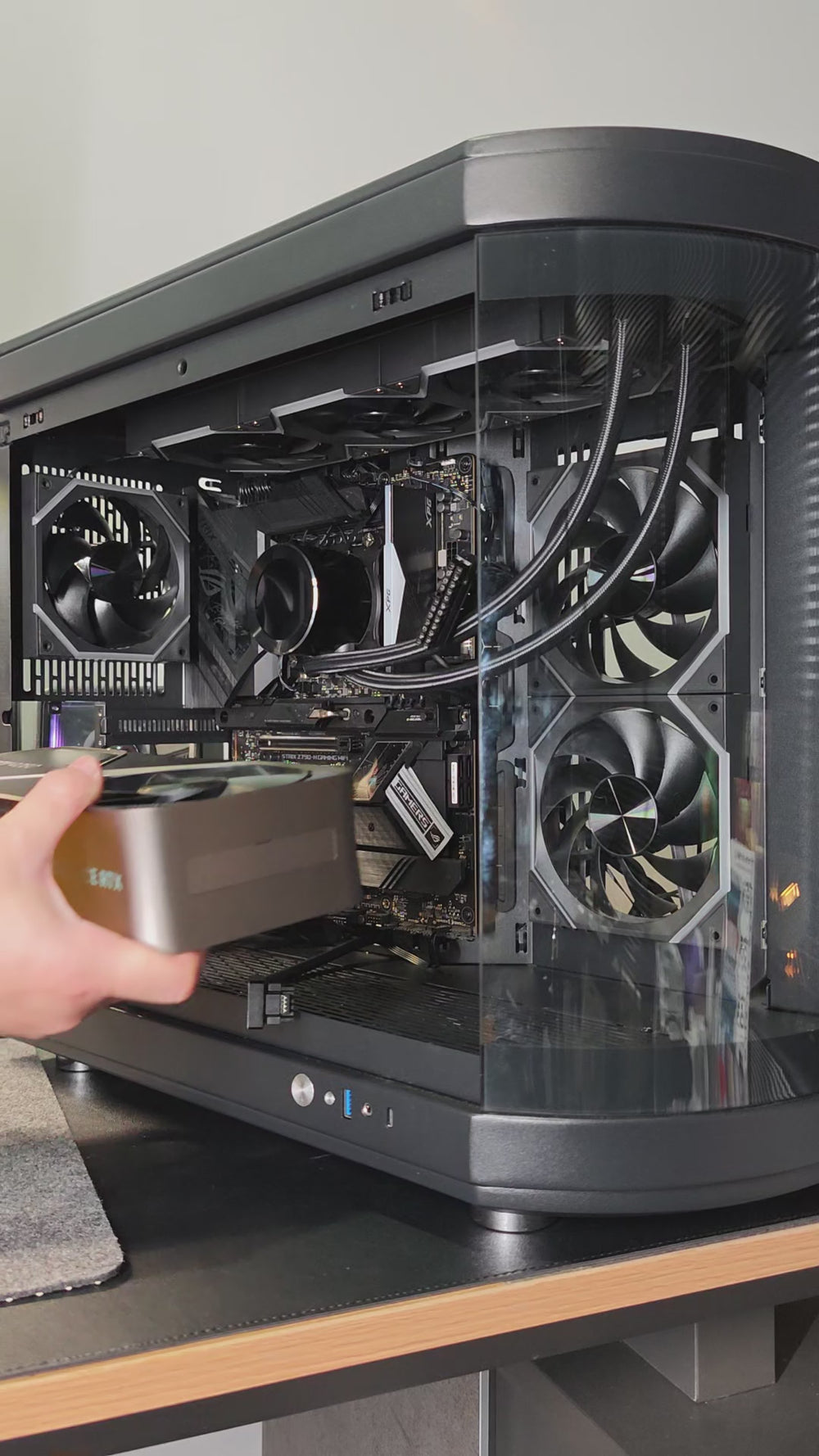 Hydrus ARGB PSU Extension Cable (24PIN 30CM / 8PIN-CPU 30CM / 8PIN-GPU