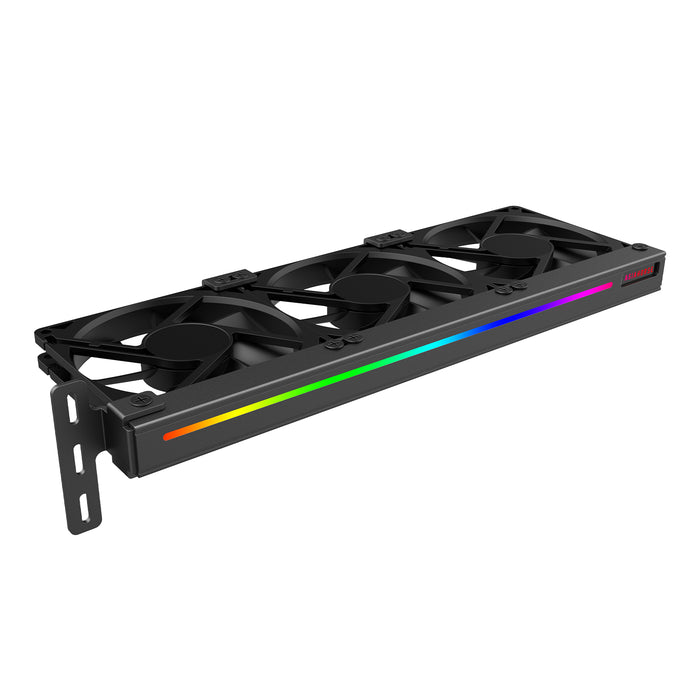 ASIAHORSE Graphic Card Cooler 3 x 92mm Fan with Led Frame,Support ASUS
