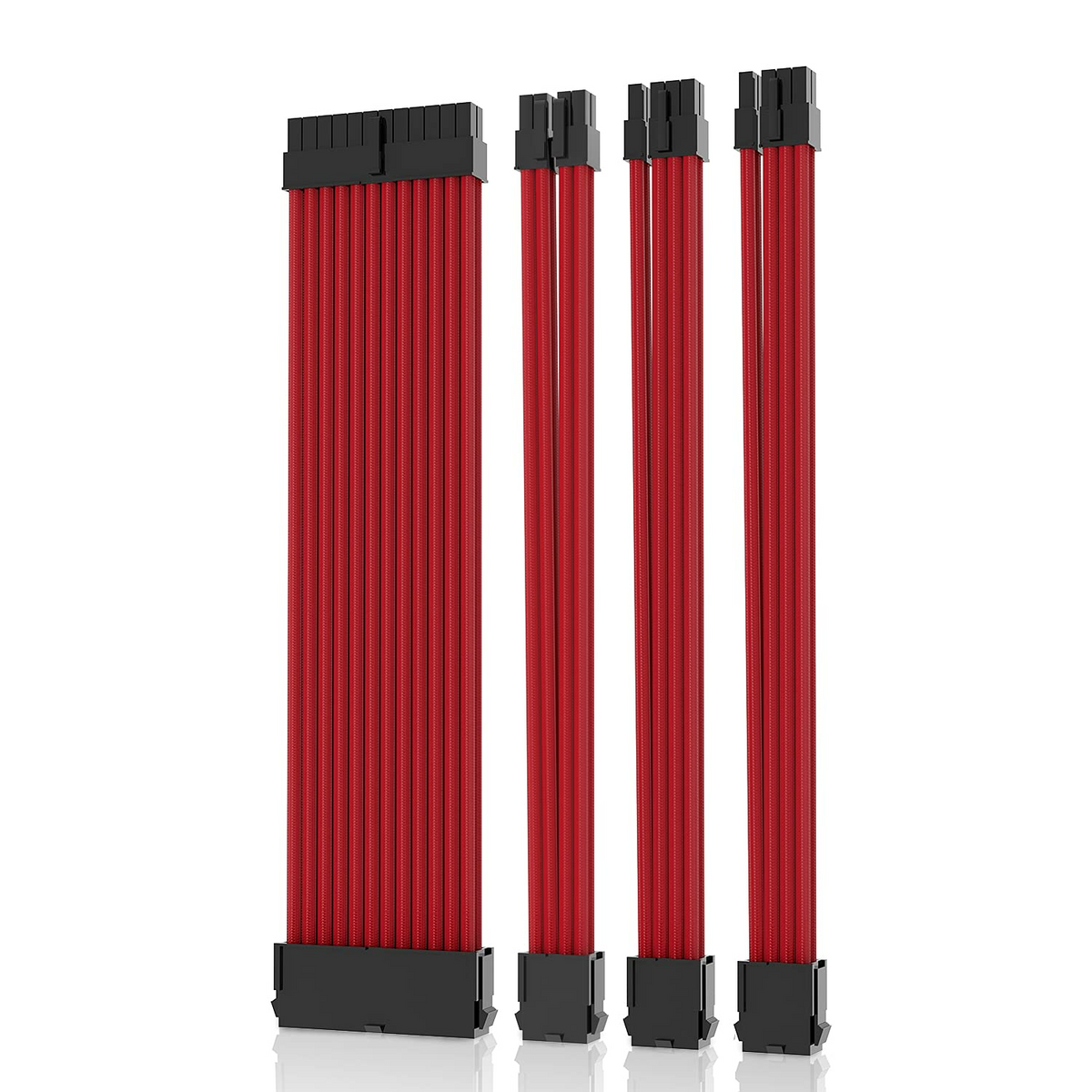 ASIAHORSE 18AWG PSU Cable Extension Sleeved Custom Power Supply Braide